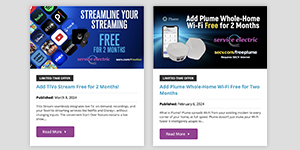 Welcome to Service Electric Cablevision